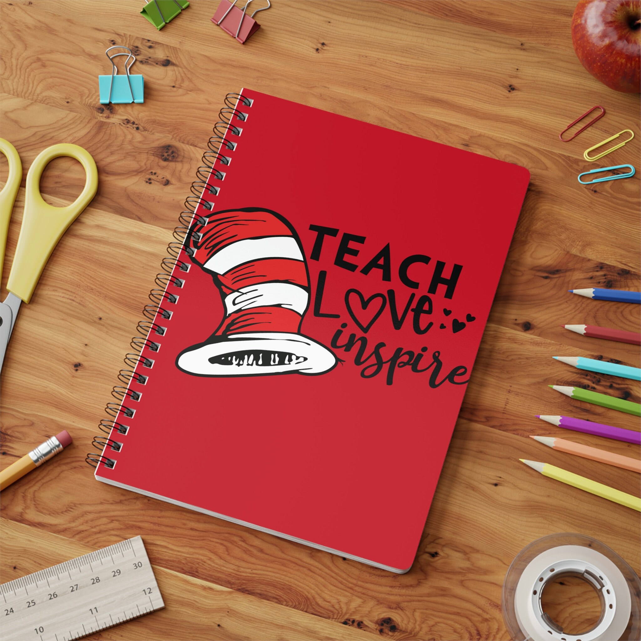 Dr. Seuss Journal Dr. Seuss Teacher Gift Reading Day - Etsy