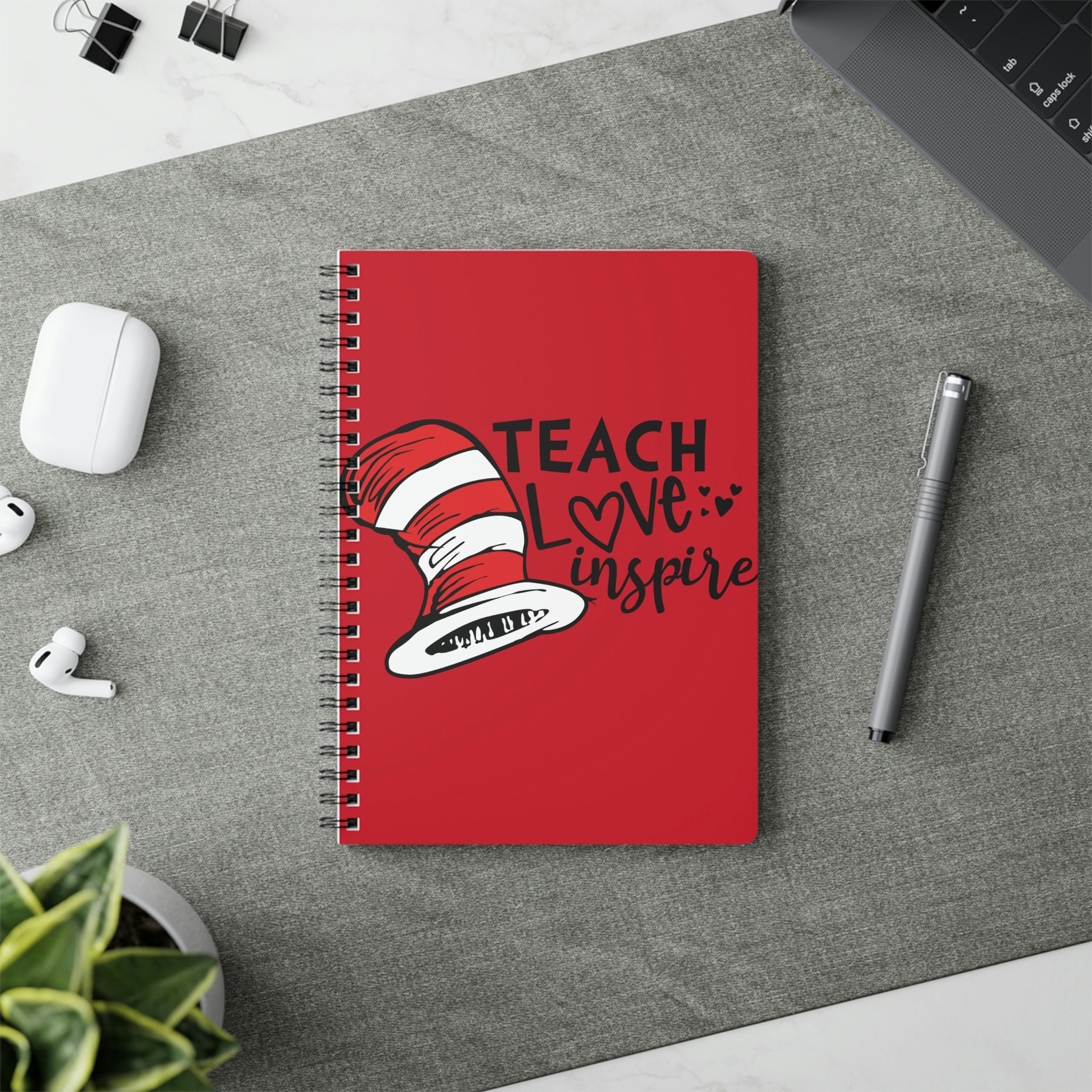 Dr. Seuss Journal Dr. Seuss Teacher Gift Reading Day - Etsy