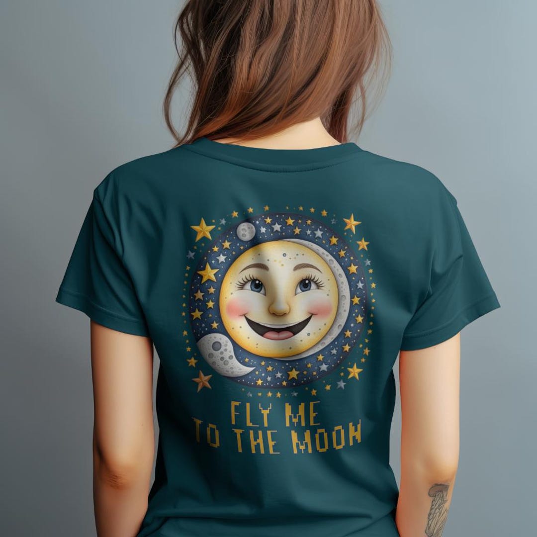 Fly Me to the Moon PNG, Space Adventure PNG, Astronomy Lovers Png ...