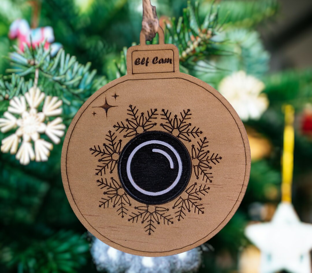 Elf Surveillance Camera SVG File - Etsy