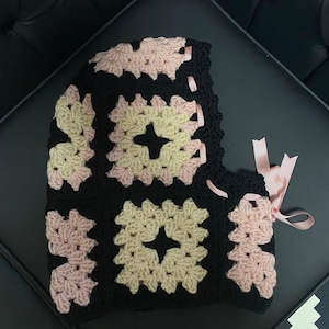 Balaclava Coquette Granny Crochet, Valentine's Day Gift, Handmade ...