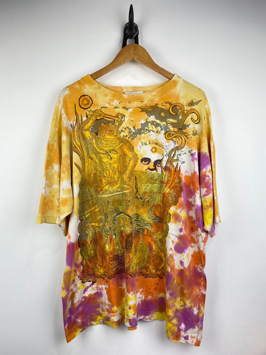 Vintage Ian Bohorquez Ignis Tiedye Artist T-shirts - Etsy