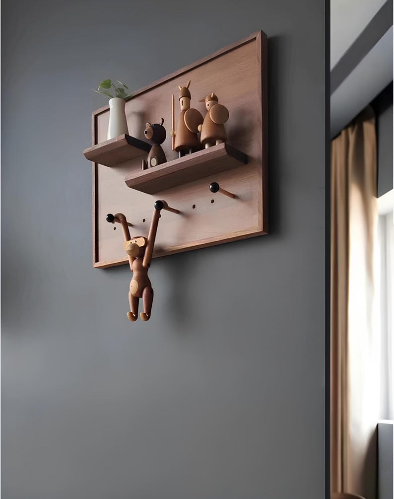 Walnut Electricity Meter Box Cover, Wooden Wall Cover Decor, Wooden ...