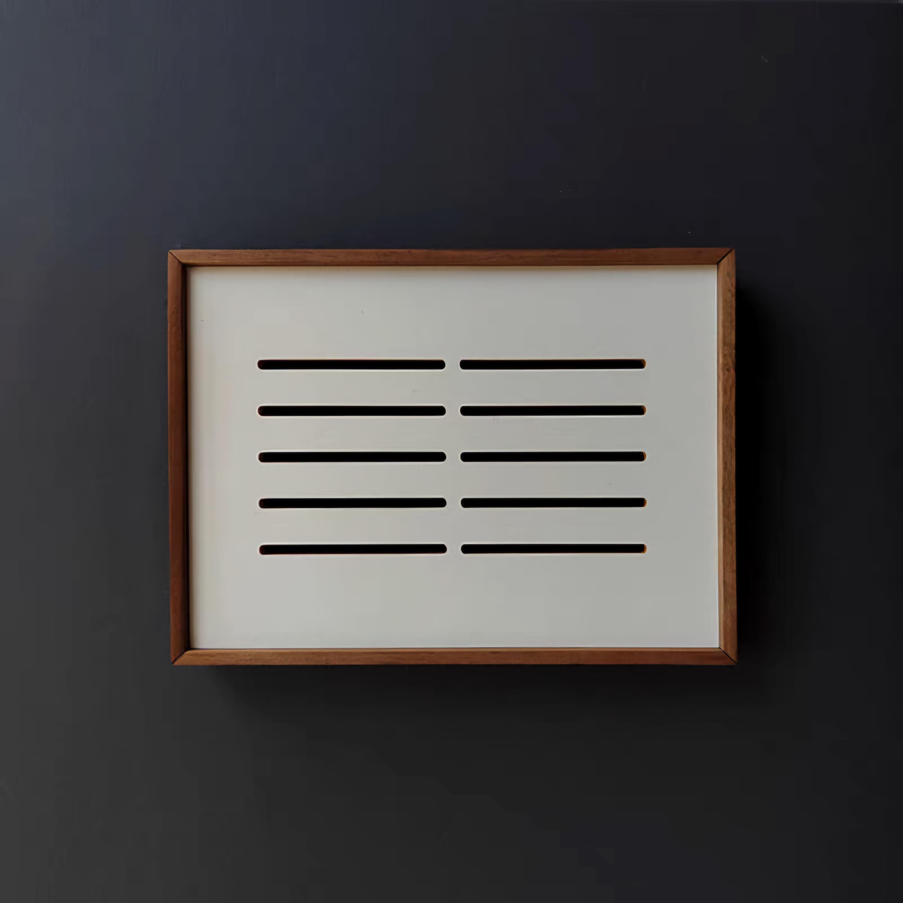 Walnut Electricity Meter Box Cover, Wooden Wall Cover Decor, Wooden ...