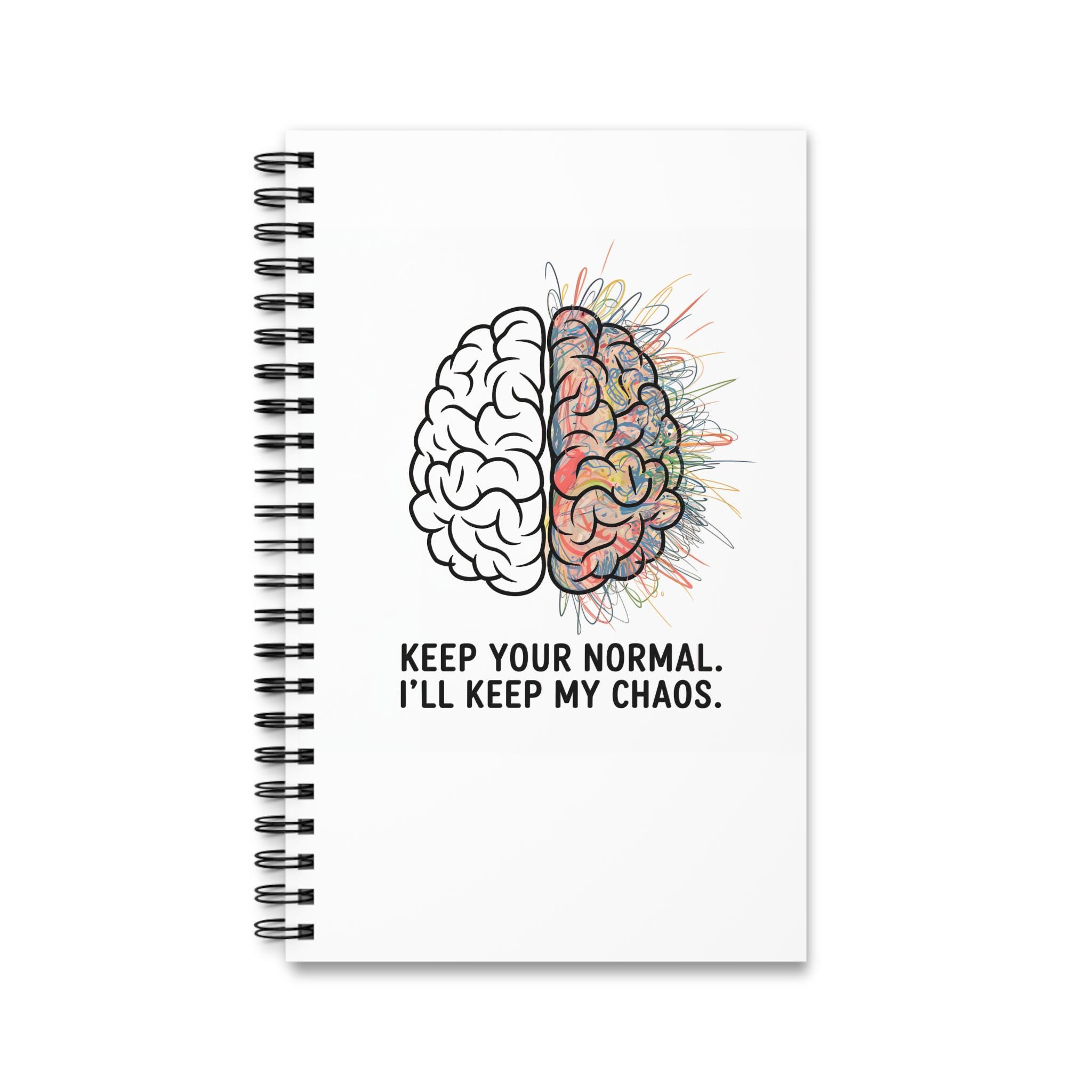 Neurodiversity Spiral Journal, ADHD Autism Gift - Etsy