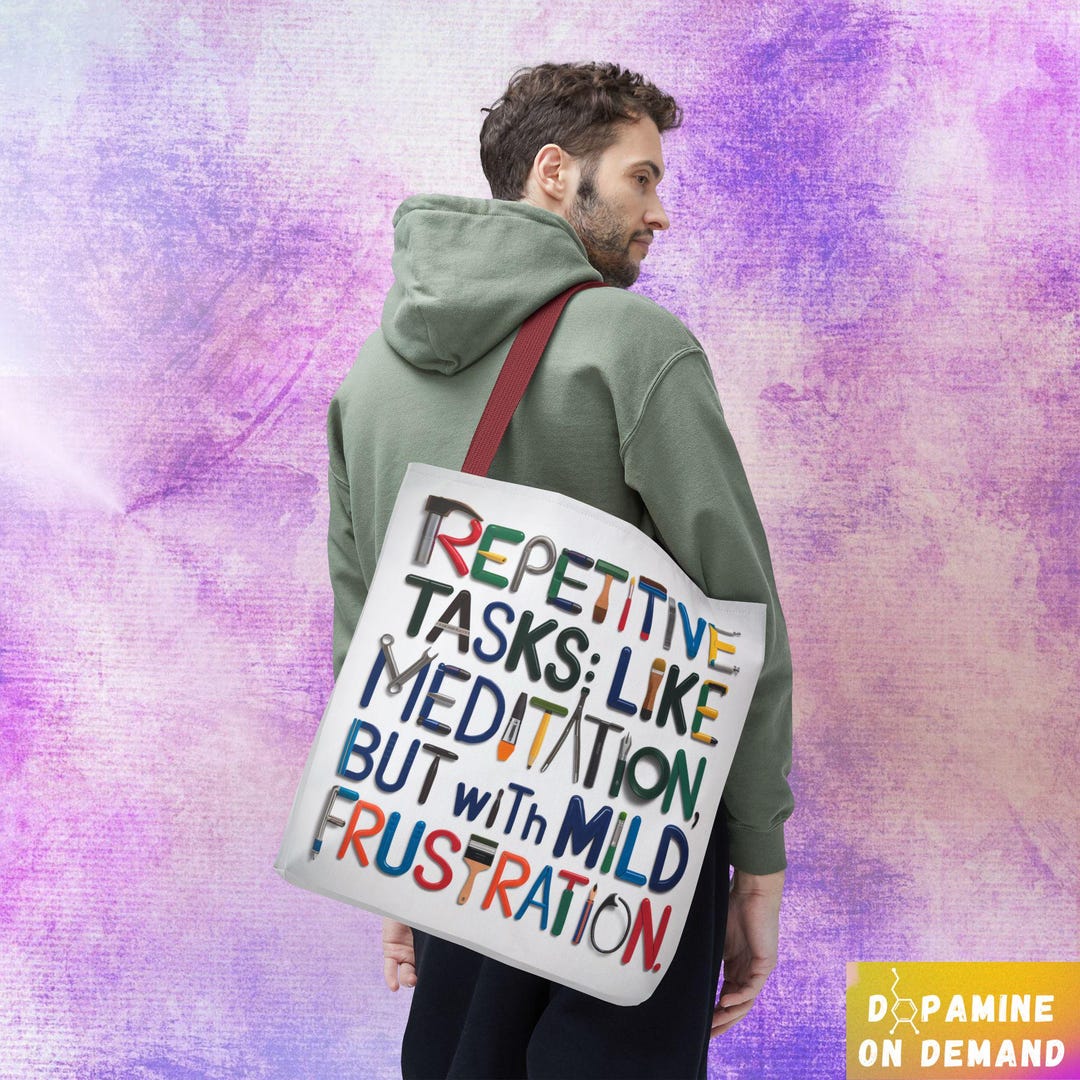 OCD Present, Autism Gift, Depression Present, Anxiety Gift, Tote Bag ...