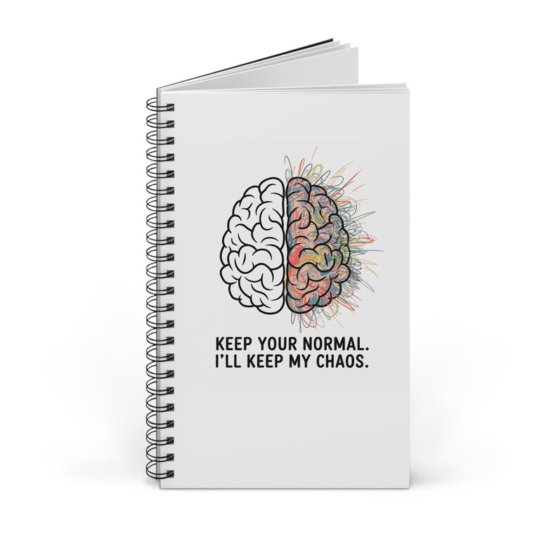 Neurodiversity Spiral Journal, ADHD Autism Gift - Etsy