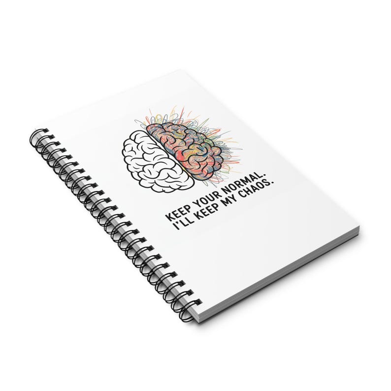 Neurodiversity Spiral Journal, ADHD Autism Gift - Etsy