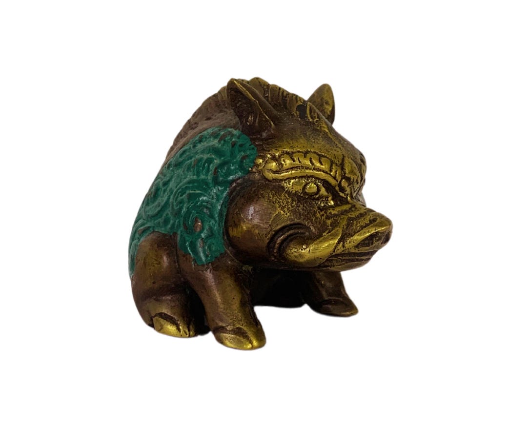 Small Pig Statue, Pig Bronze, Animal Statue, Animal Figurine, Bronze ...