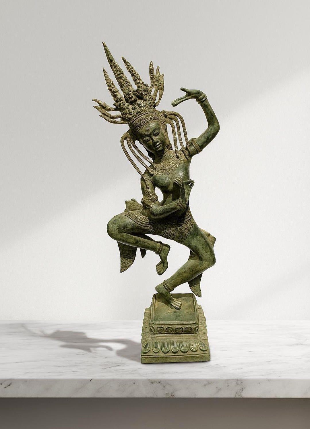 Buddha Thai Dancing Statue 15", Thailand Buddha, Buddha Dancing ...