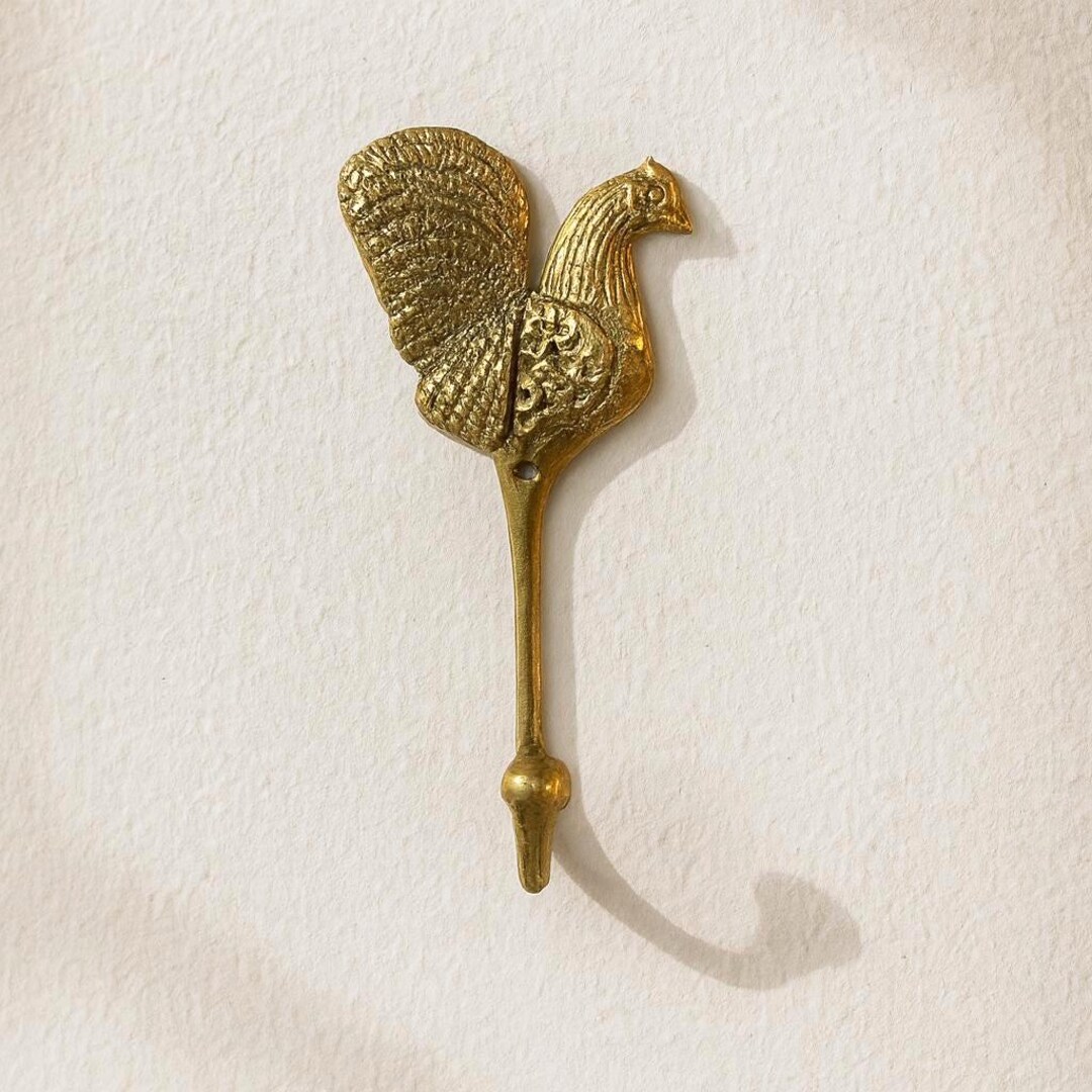 Bronze Chicken Hook, Hook Bronze, Chicken Hook, Wall Decor, Wall Art ...