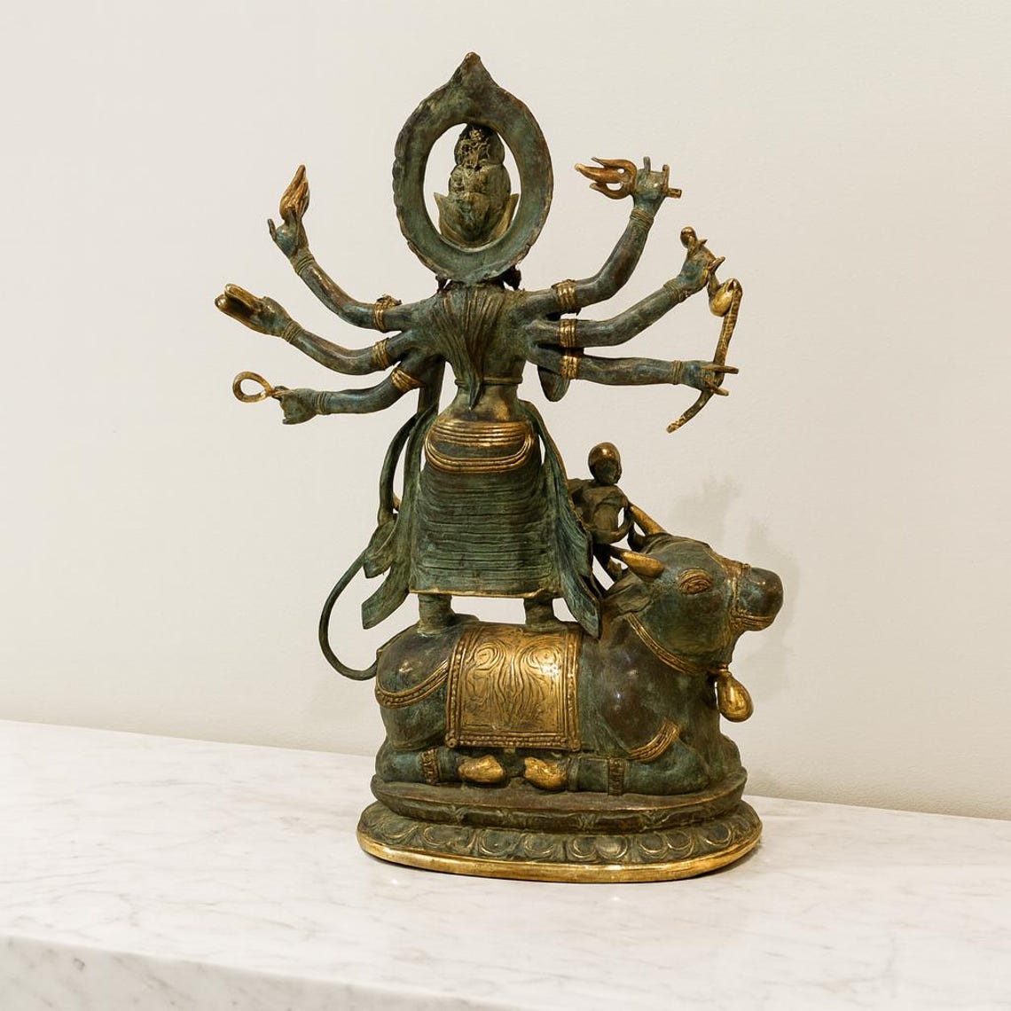 Goddess Mahakali Statue 16", Kali Statue, Kali 8 Arms, Lord Statue ...