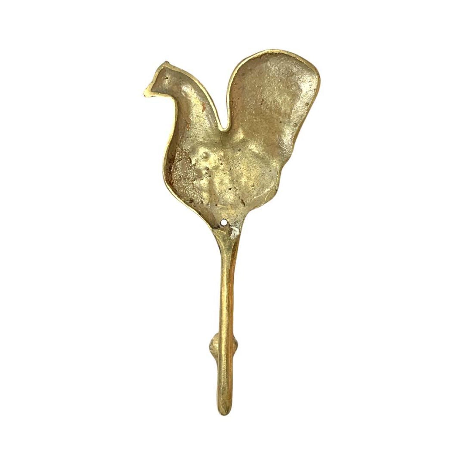 Bronze Chicken Hook, Hook Bronze, Chicken Hook, Wall Decor, Wall Art ...
