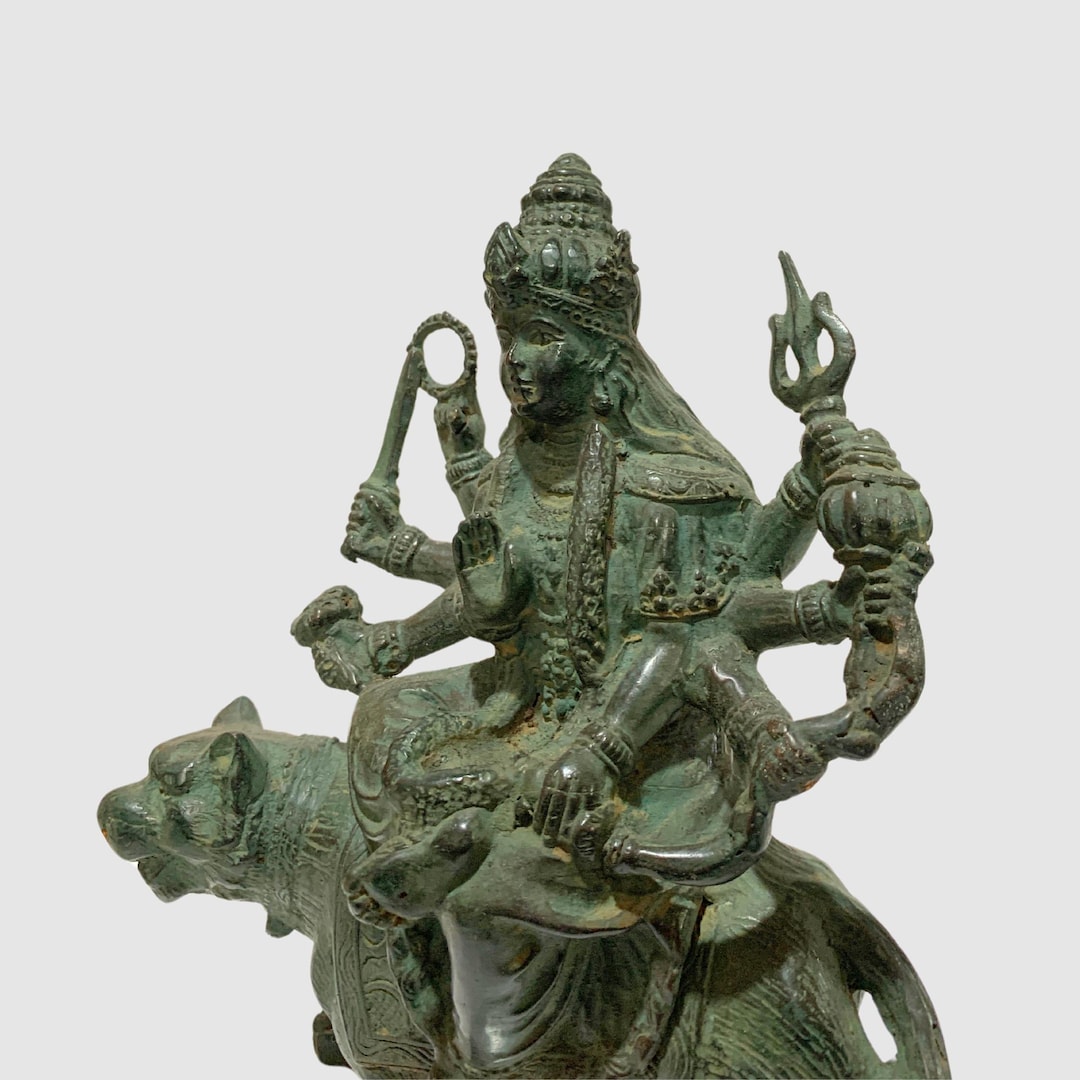 Goddess Mahakali Durga Statue, Bronze Statue, Lord Statue, Lord ...