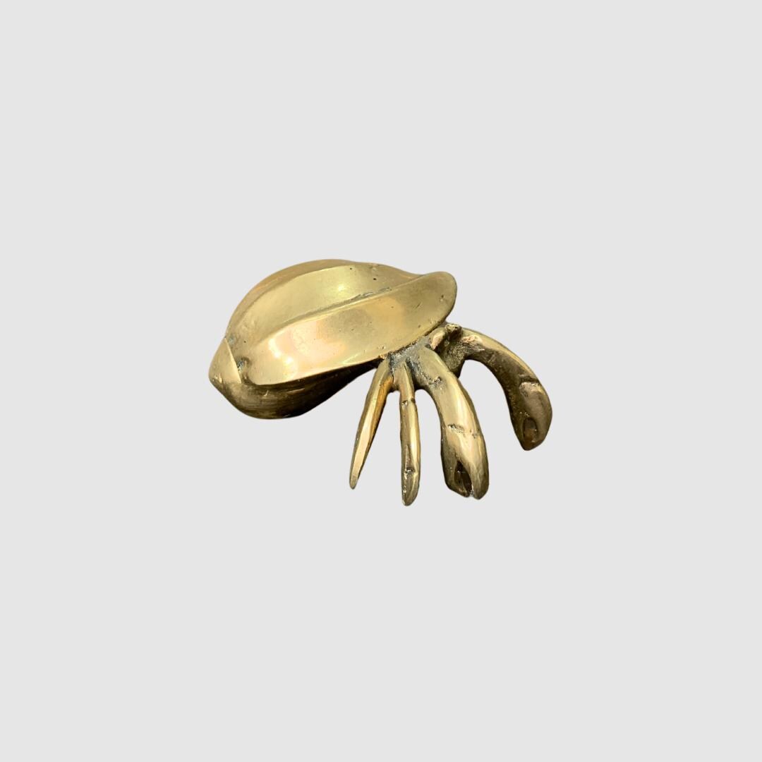 Hermit Crab Bronze Statue, Animal Statue, Animal Bronze, Ocean Statue ...