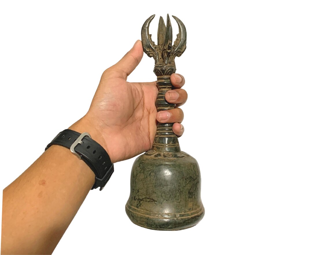 Balinese Genta Bell, Home Bell, Ceremony Decor, Meditation Sculpture ...