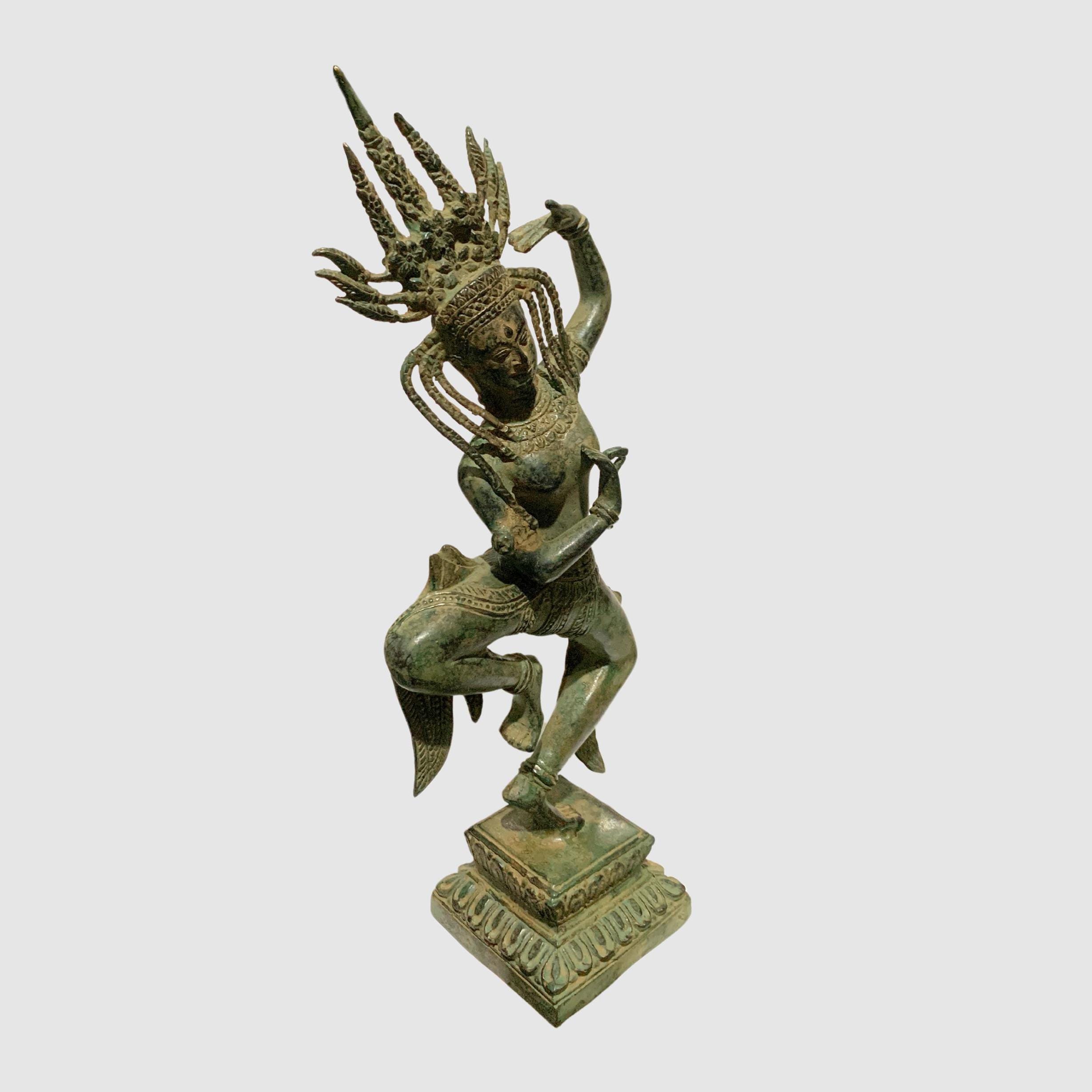 Buddha Thai Dancing Statue 15", Thailand Buddha, Buddha Dancing ...