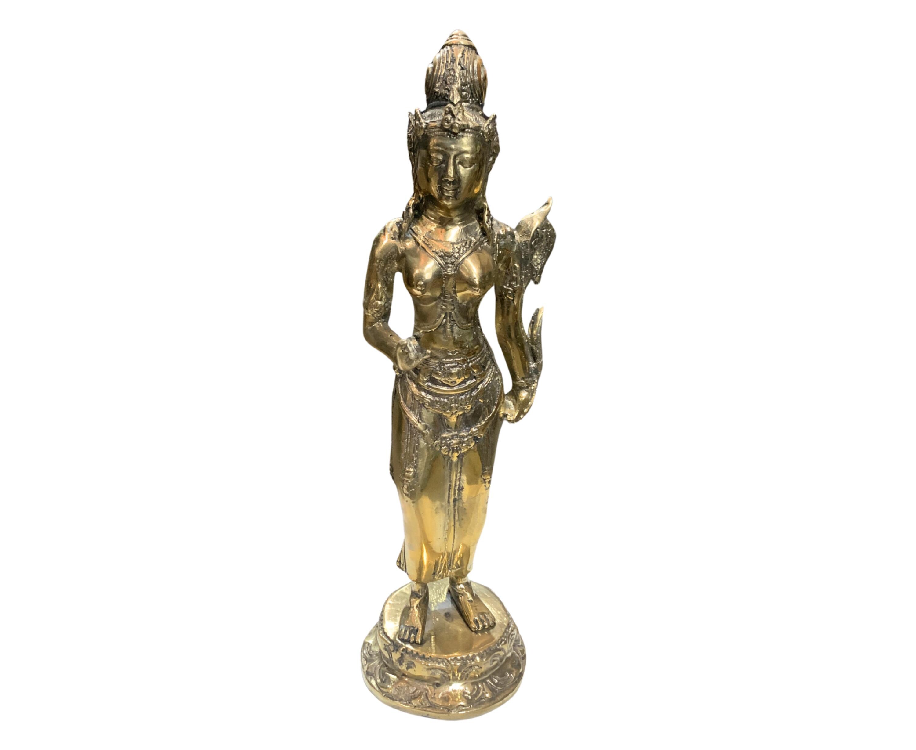 Goddess Tara Statue, Bronze Statue, Goddess Statue, Hindu Goddess ...