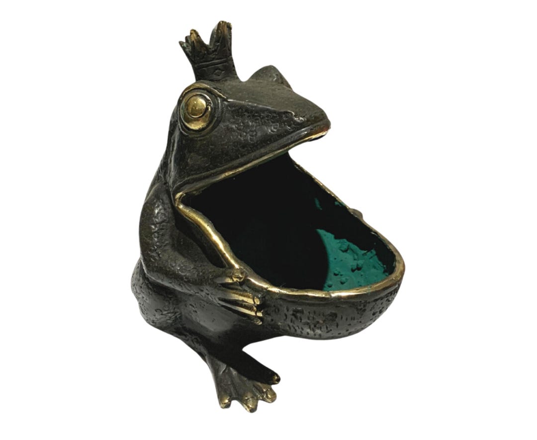 Unique Animal Ashtray Statue, Frog Ashtray Statue, Frog Figurine ...
