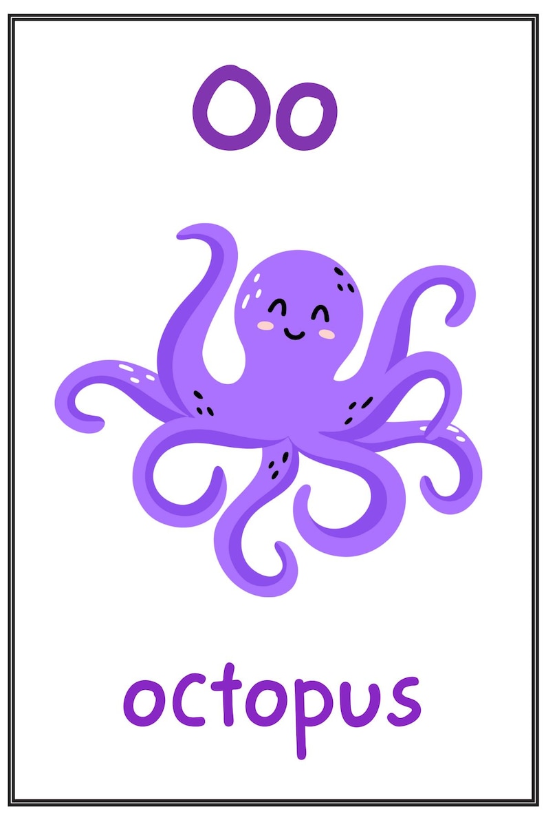 Children’s Alphabet Learning - Etsy