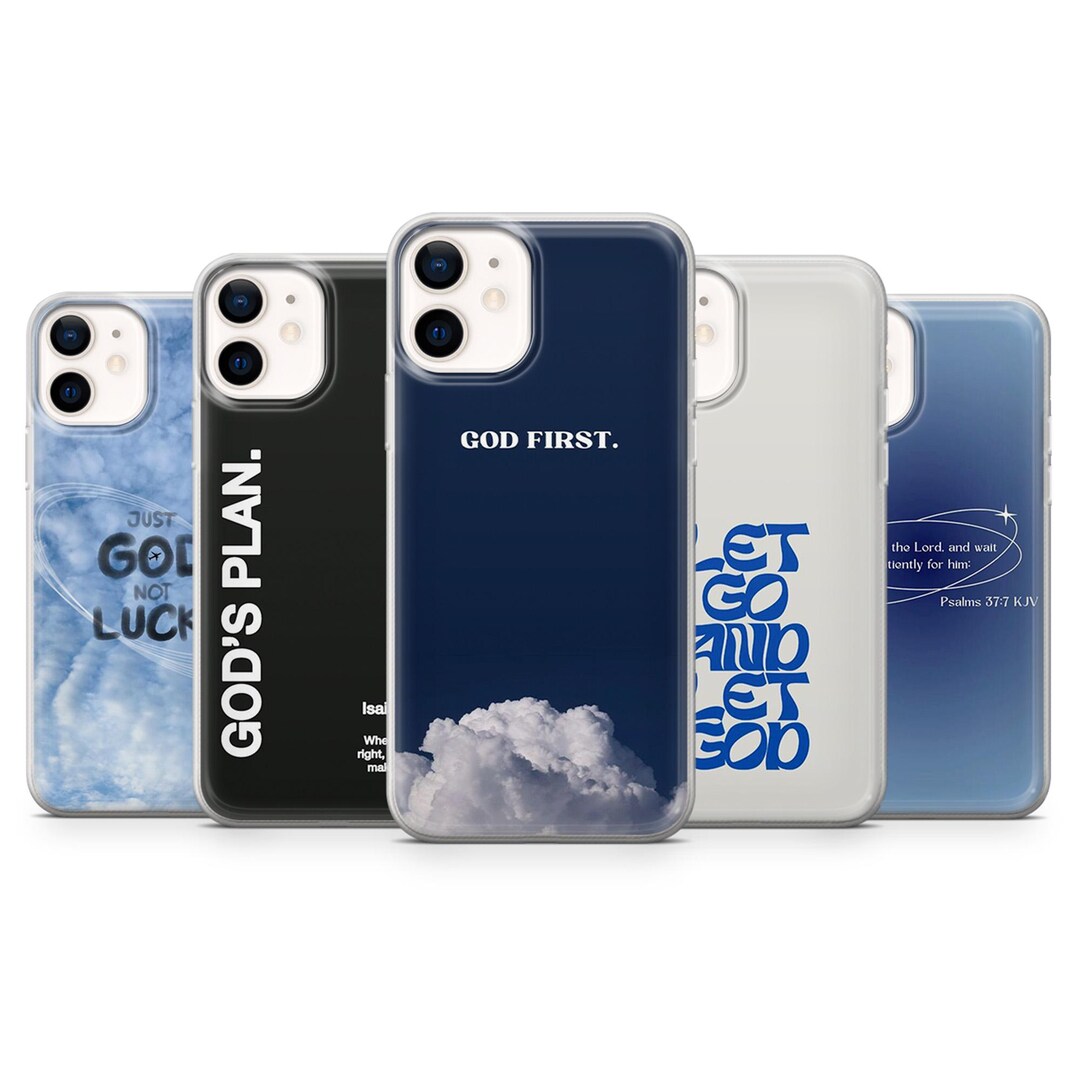 God Believer Phone Case Christian Jesus Bible Quotes Cover for iPhone ...