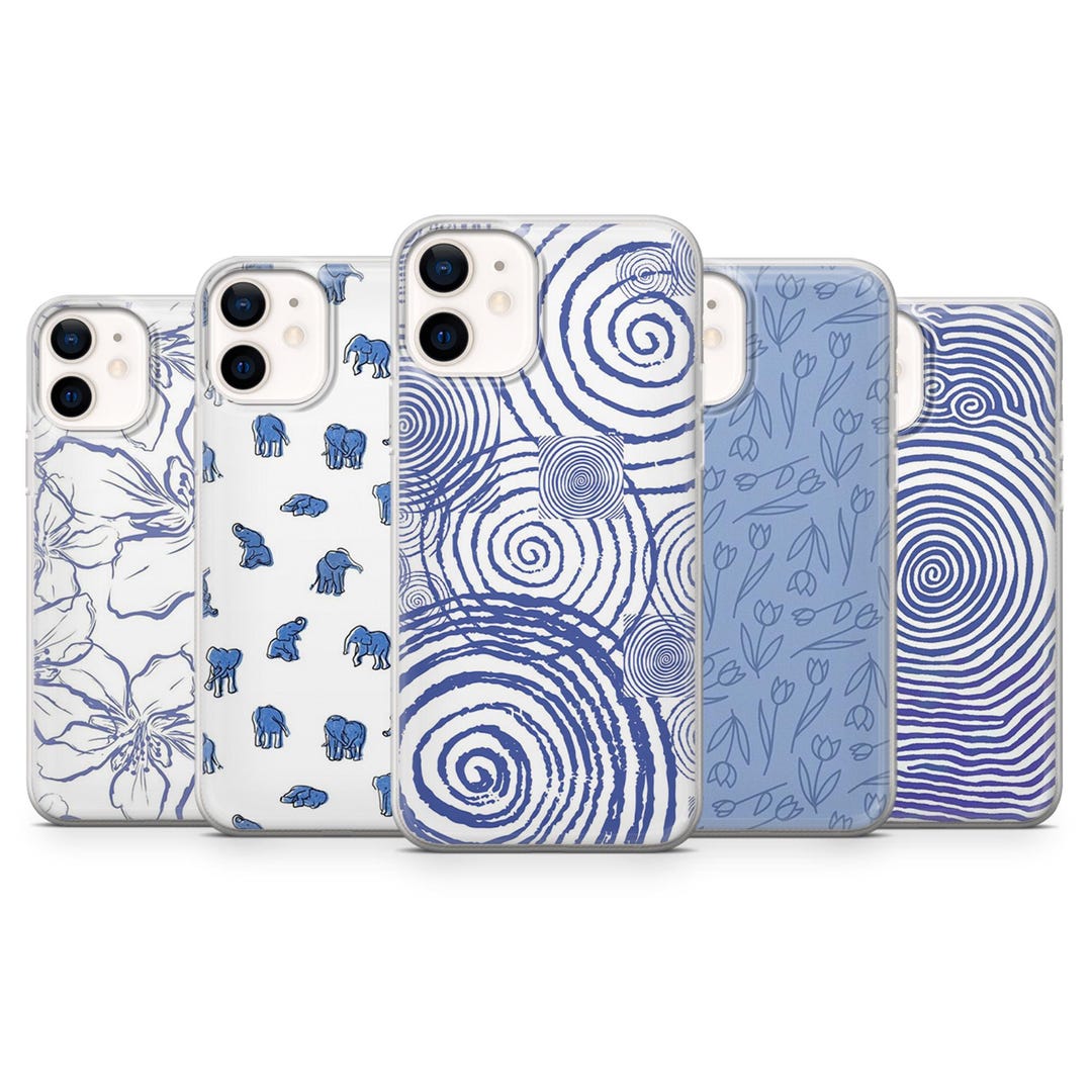 Light Blue Phone Case Sky Blue Simple Minimalist Cover for iPhone 16 ...