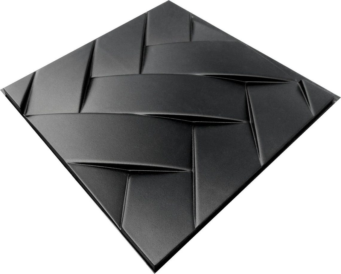 Interlacement - 3D Panel Mold for Gypsum Plaster or Concrete, Tile for ...