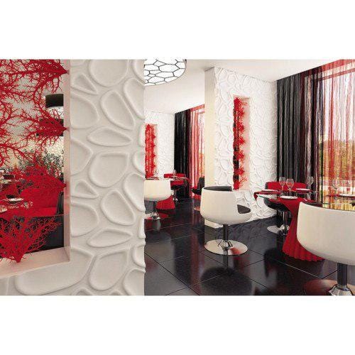Bubbles - Plastic Mold for 3D Decorative Wall Panel Tiles From Plaster ...