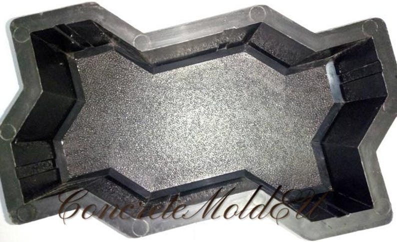 2T Paving Slabs Molds - SET 2, or 4, or 6 Plastic Mold for Concrete ...