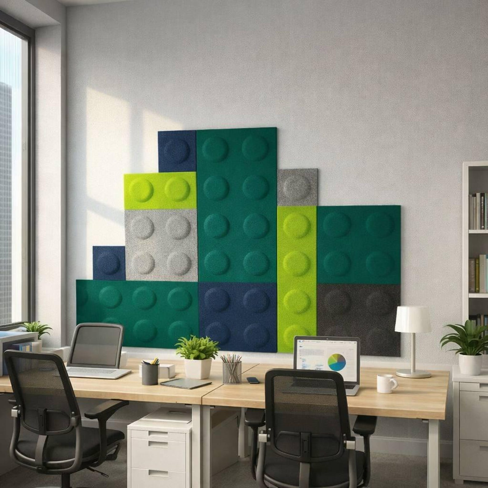 Felt Acoustic Wall Panels | Sound Absorbing Panels for Office & Home - Etsy