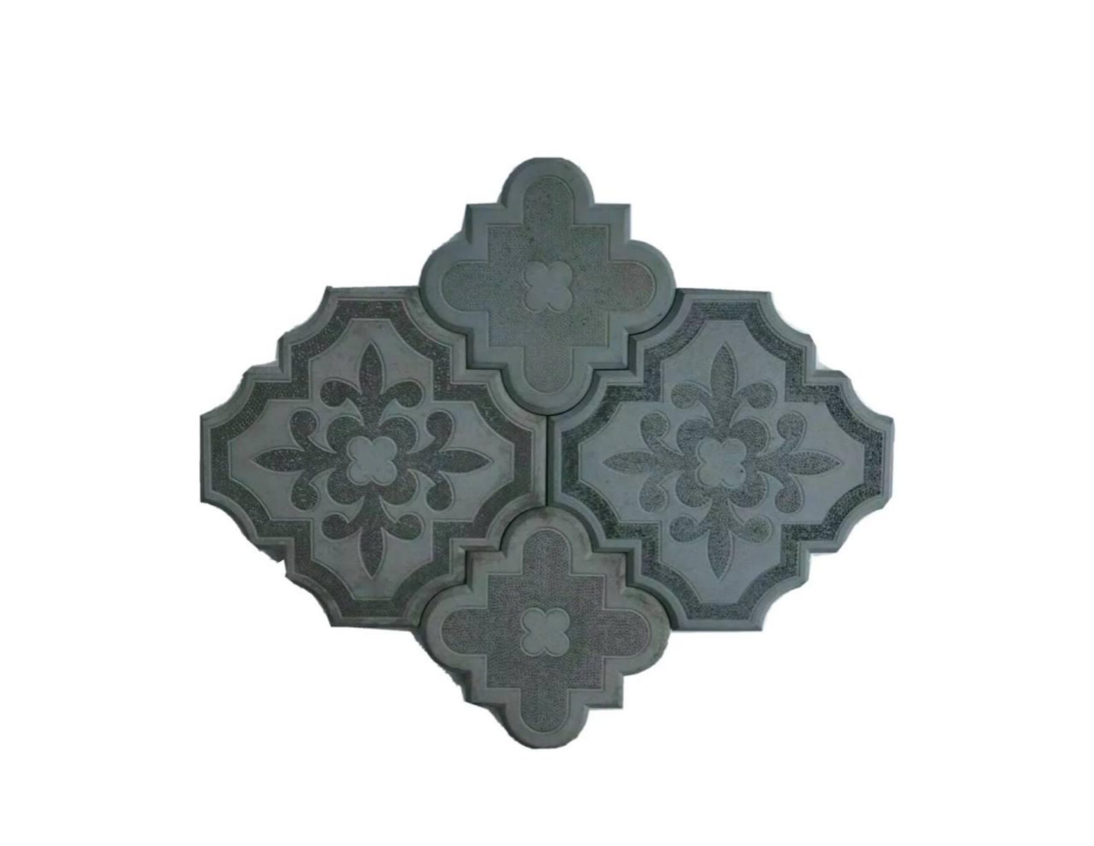 Clover - Plastic Mold for Concrete Paving Slabs and Garden Walkway or ...