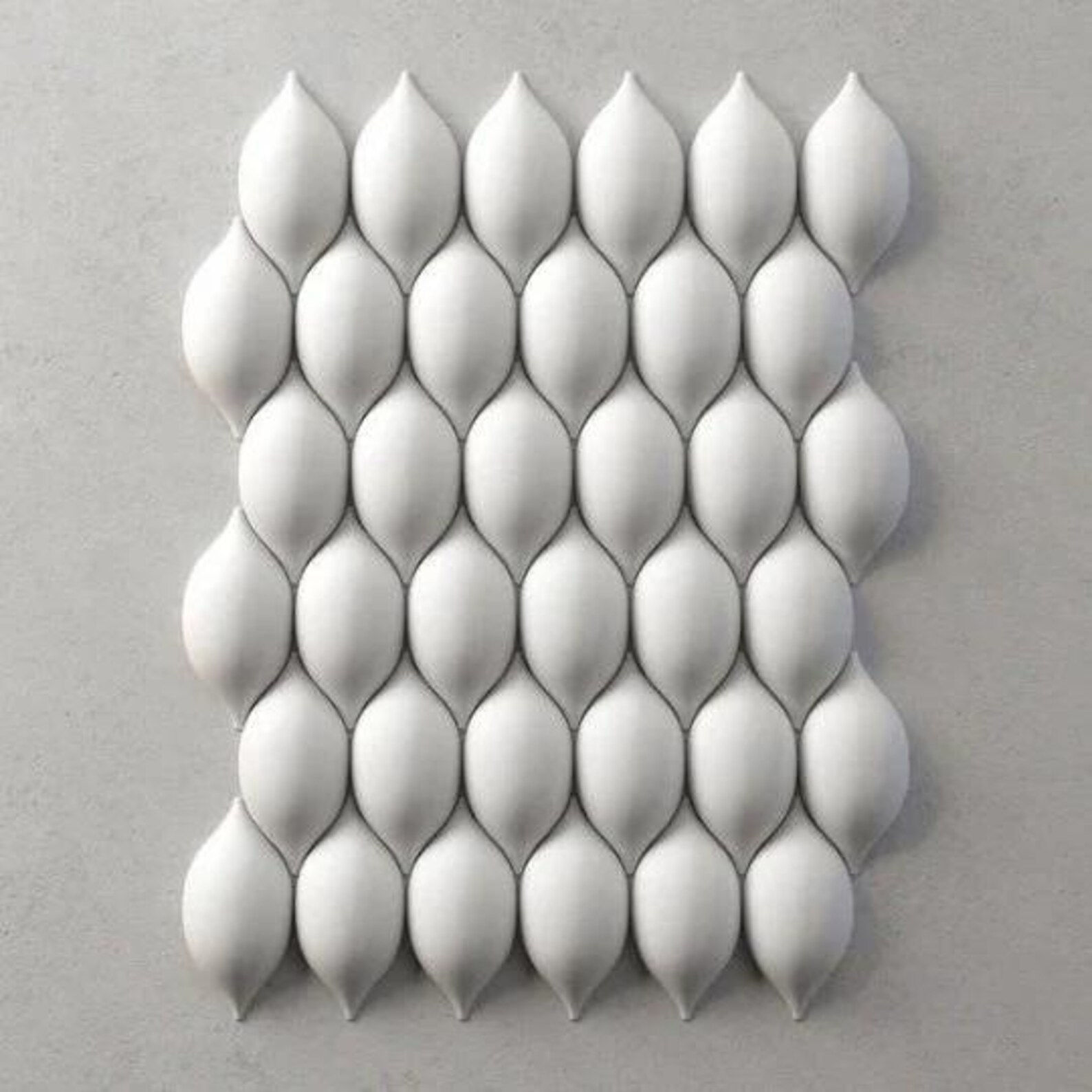 Lentils - Plastic Mold for Wall 3d Panel Plaster (gypsum) or Concrete ...