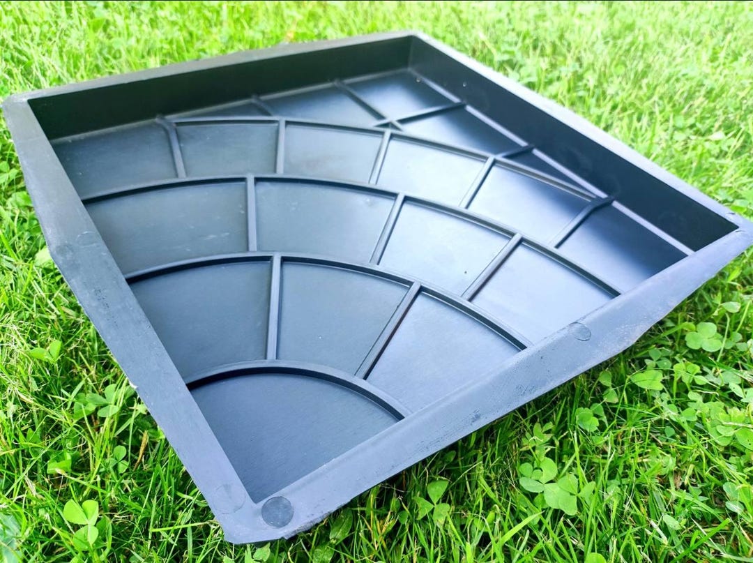 Paving Slabs Mold - SET 2, 4, 6, 8, 10 Plastic Molds for Concrete ...