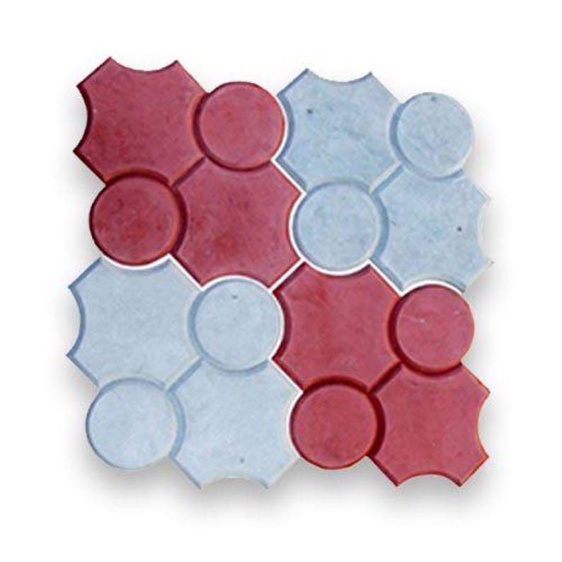 Clover - Plastic Mold for Concrete Paving Slabs and Garden Walkway or ...