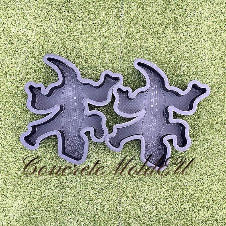 SET 2, 4, 6, 8 Plastik Molds for Concrete Paving Slabs, Stone Pattern ...