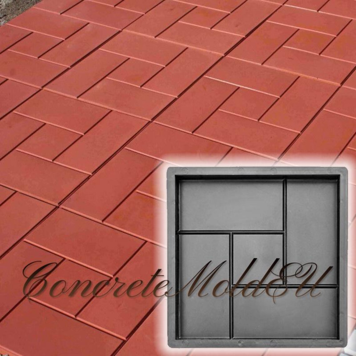 Cloud Paving Slabs Mold, Plastic Mold for Concrete Paving Slabs, Stone ...