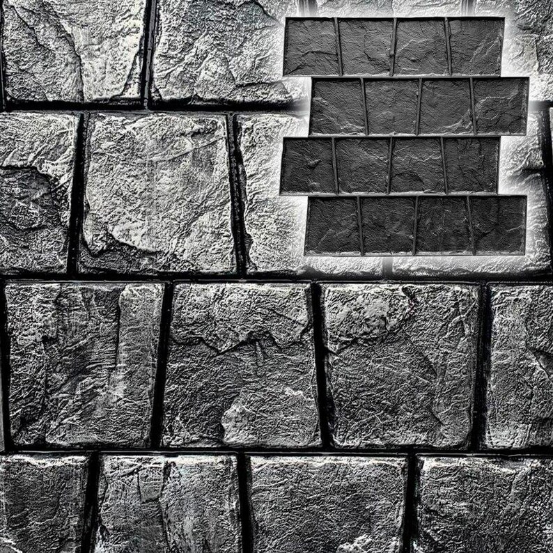 Polyurethane Stamp "paving Stone" for Imprints on Concrete or Plaster ...