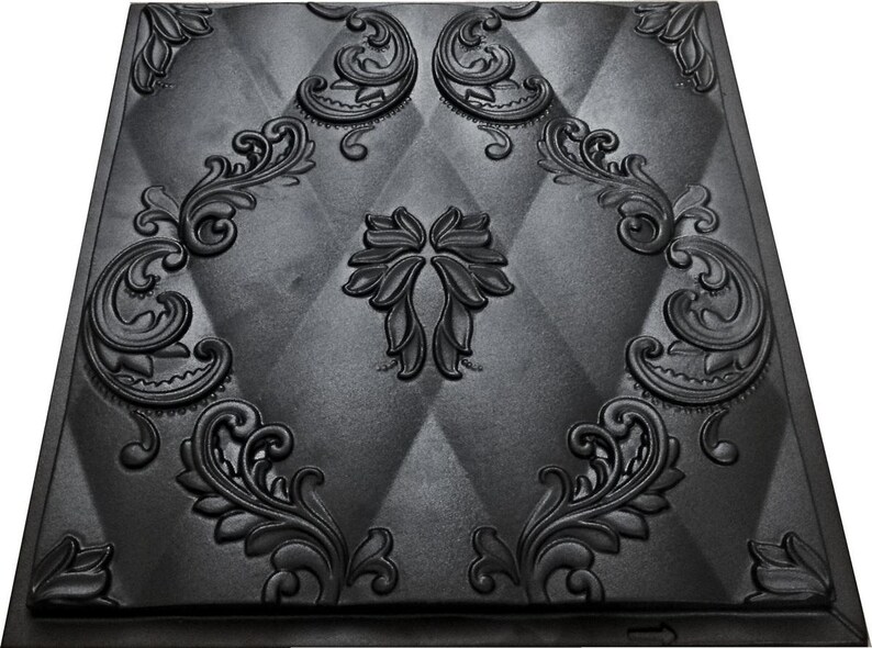 Orignal - Plastic Mold for 3D Decorative Wall Panel Tiles From Plaster ...