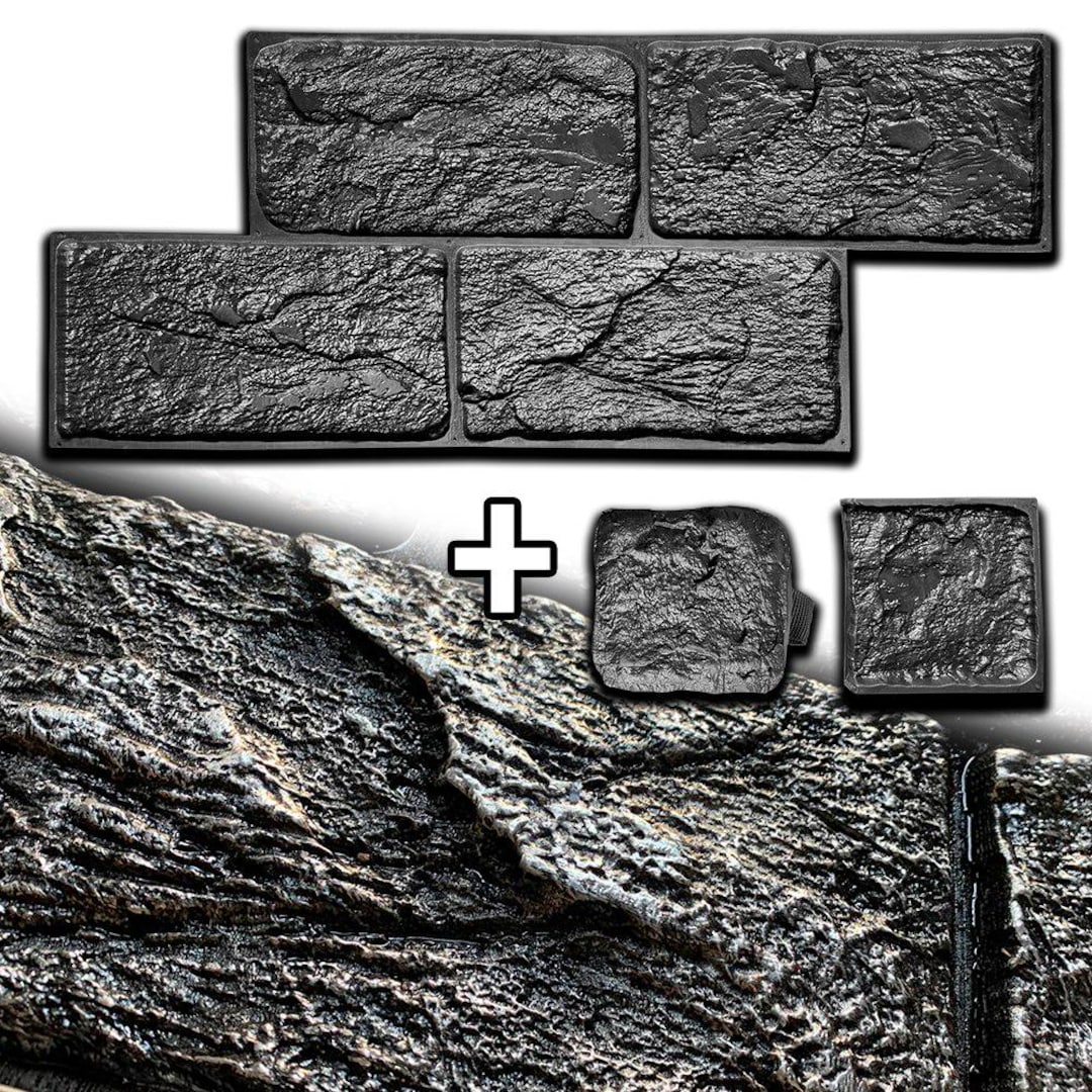 Bassoon Stamp Set - 3 Elements for Imprints on Concrete Paving Stone ...