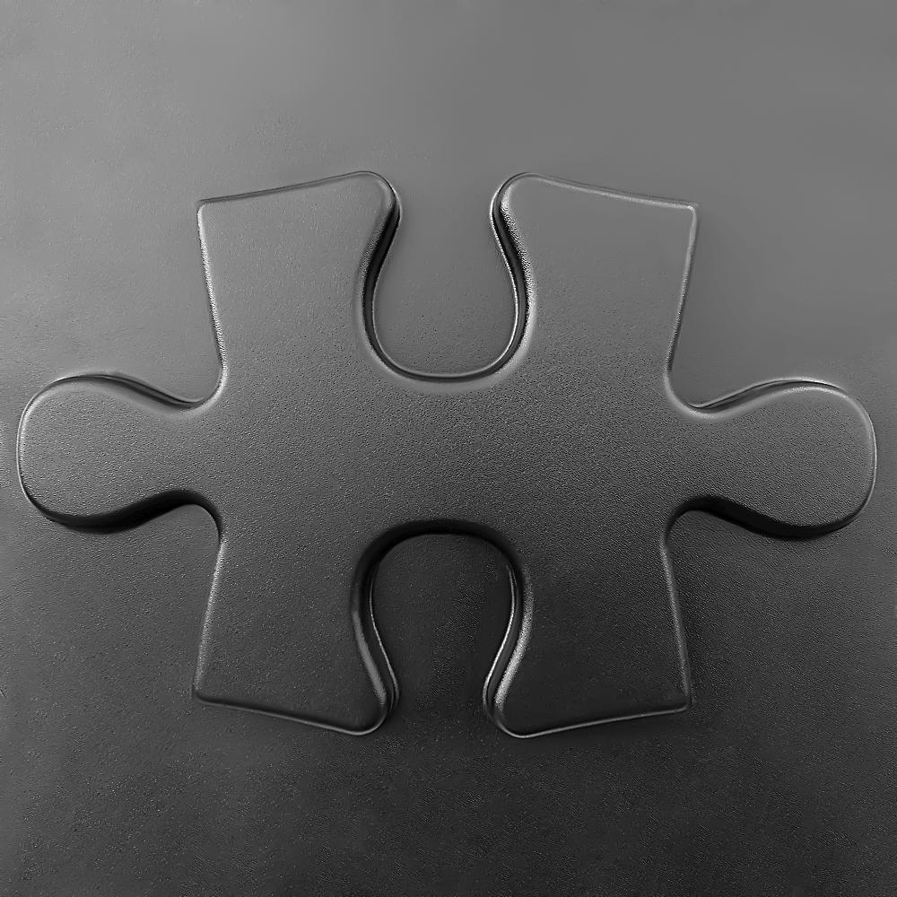 Puzzle - 3D Panel Mold for Gypsum Plaster or Concrete, Tile for ...