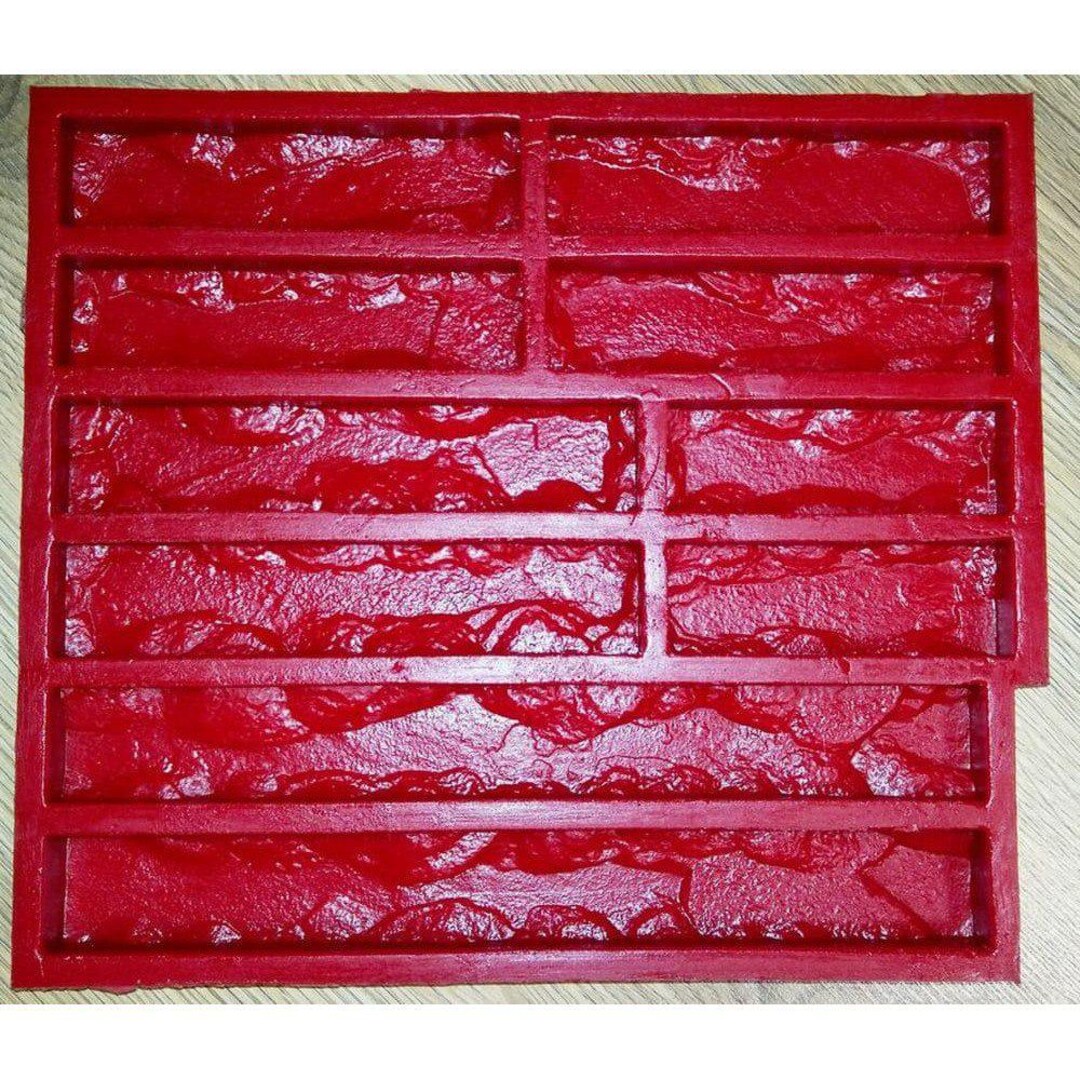 Burma Polyurethane Mold for Gypsum or Concrete DIY Stone Tiles ...