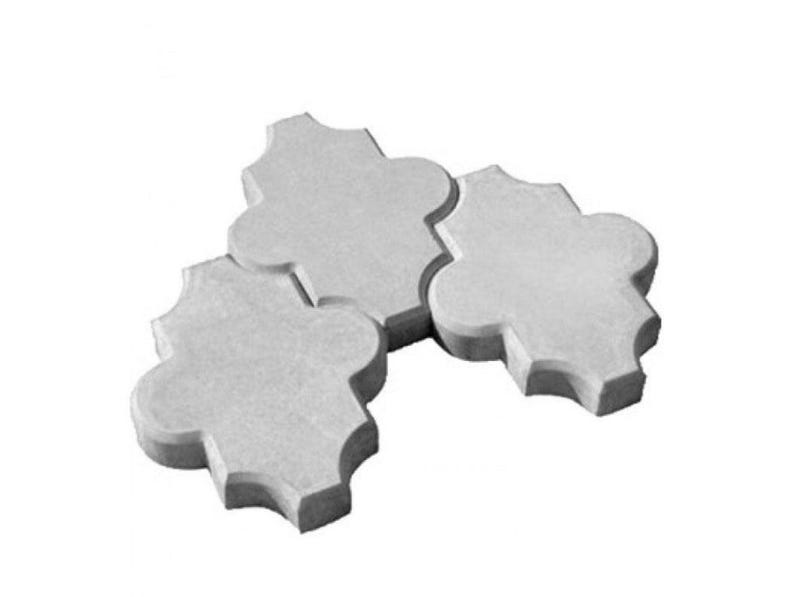 Clover - Plastic Mold for Concrete Paving Slabs and Garden Walkway or ...