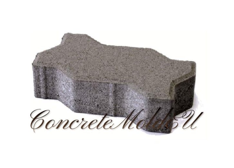 Rhombus - Plastic Mold for Concrete Paving Slabs and Garden Walkway or ...