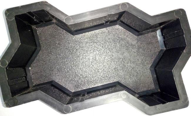SET Plastic Mold for Concrete Paving Slabs and Garden Walkway or ...