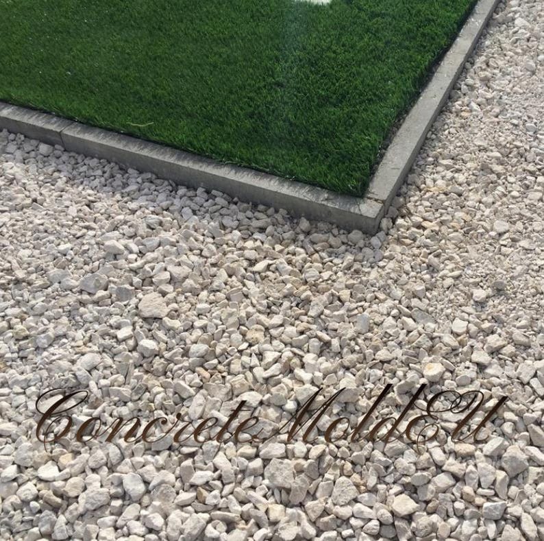 Concrete Curb Mold, Lawn Borders Landscape Concrete Edging Forms, Yard ...