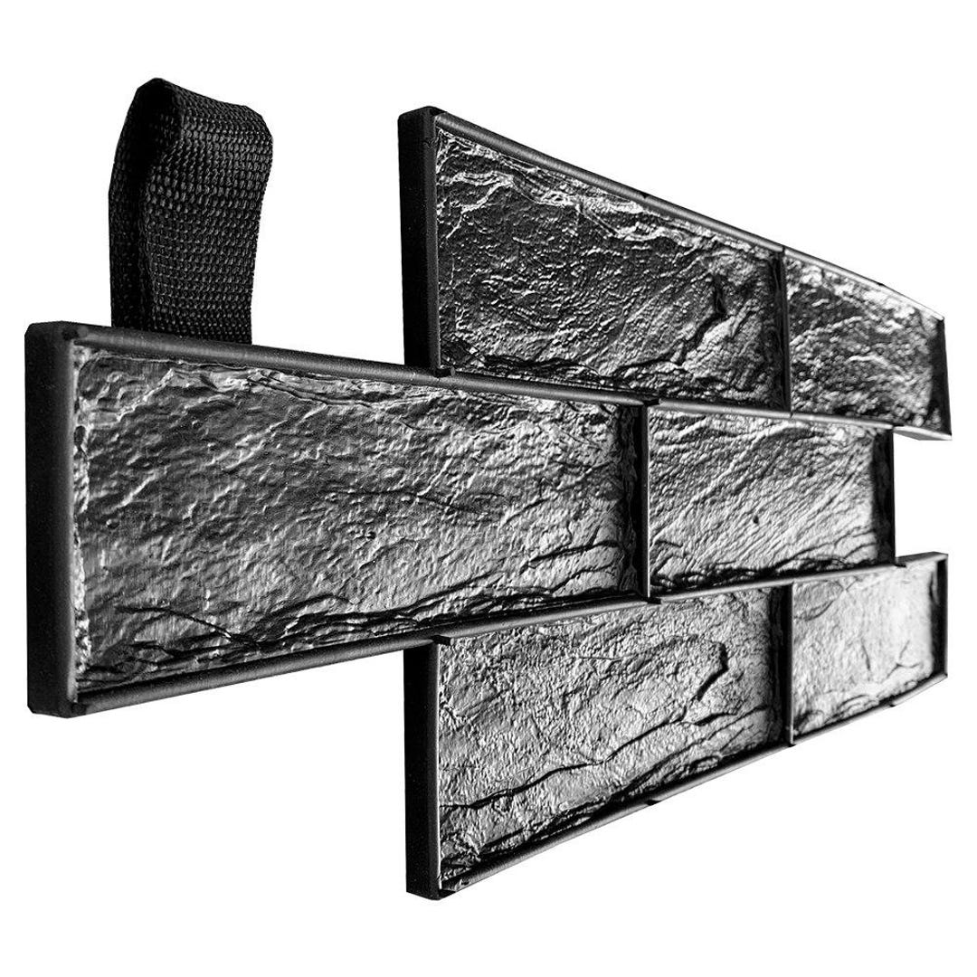 Rubber Stamp Brick Loft – DIY Concrete or Plaster Imprint Mat for ...