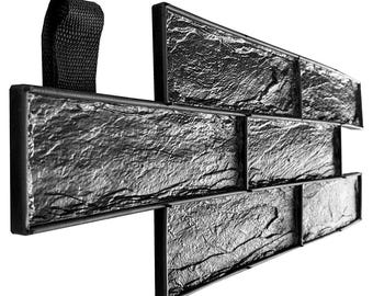 Rubber Stamp Brick Loft – DIY Concrete or Plaster Imprint Mat for ...