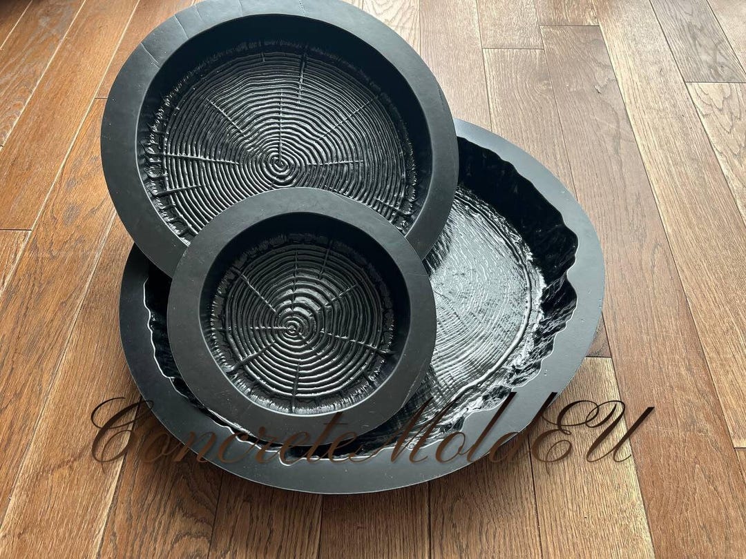 Wood Slice Stepping Stones Plastic Mold for Concrete Paving Slabs ...