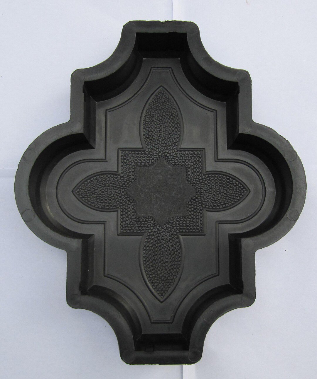 Clover - Plastic Mold for Concrete Paving Slabs and Garden Walkway or ...