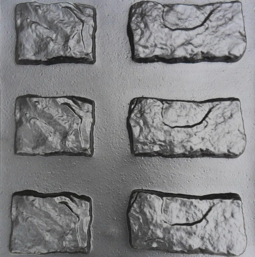 Old Lock - Plastic Mold for Making 3D Plaster Wall Panels and ...